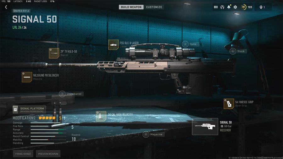 Best Signal 50 loadout and attachments in Warzone 2 | Pro Game Guides
