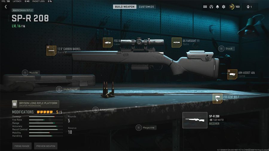 Best SP-R 208 loadout and attachments in Warzone 2 - Pro Game Guides