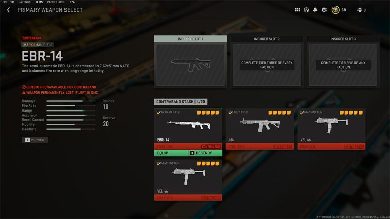 What are Contraband Weapons and Weapon Blueprints in Warzone 2 DMZ ...