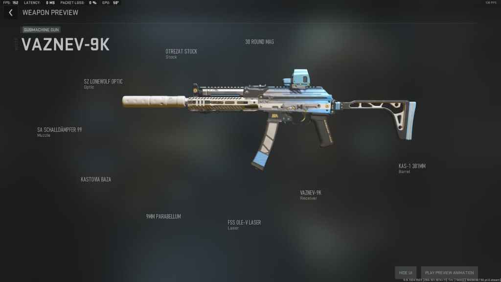 All items in the Lionel Messi Operator bundle in Warzone 2 - Pro Game ...