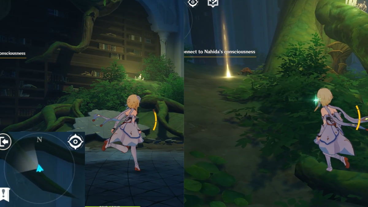 How to find a way to connect to Nahida's consciousness in Genshin ...