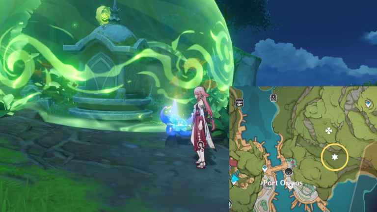 How to solve the sealed Dendroculus Barrier puzzle in Port Ormos in ...