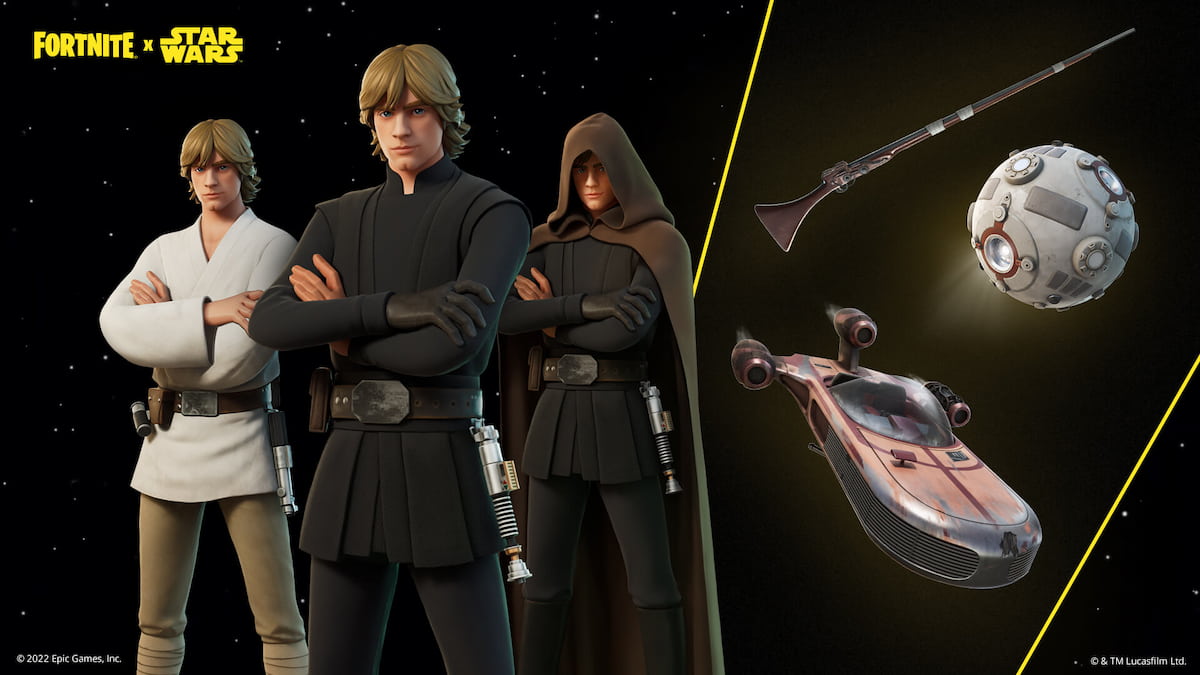 How to get Luke Skywalker's Landspeeder in Fortnite | Pro Game Guides