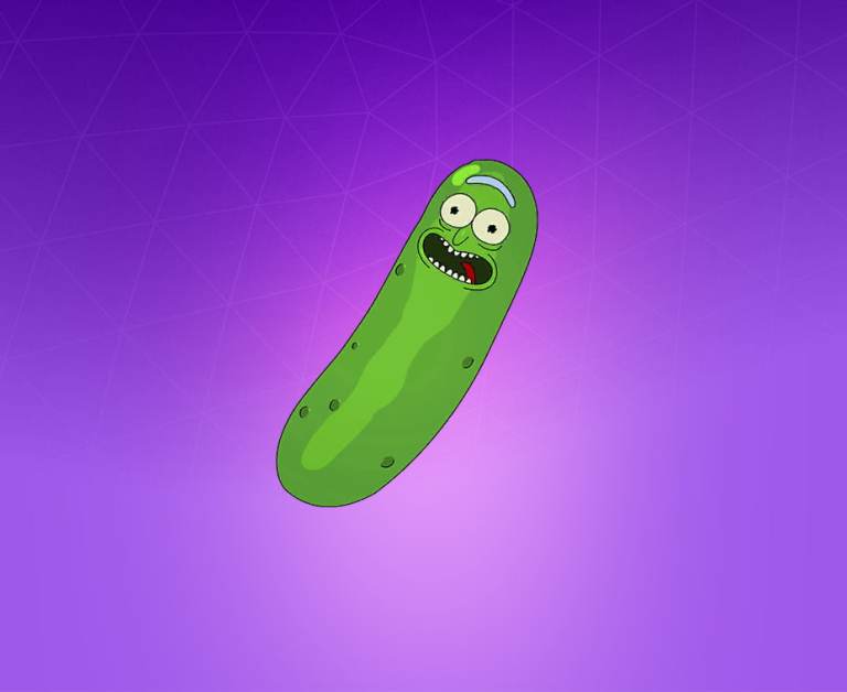 Fortnite Pickle Rick Back Bling - Pro Game Guides