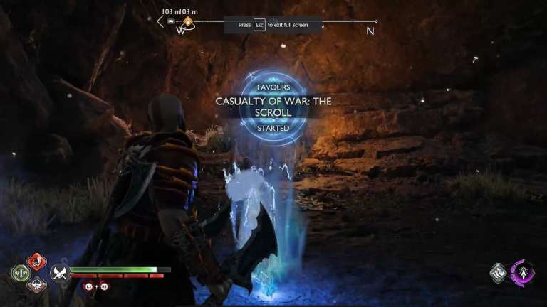 Where to find the other half of the scroll in God of War Ragnarok | Pro ...