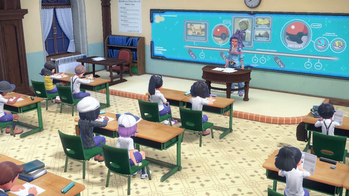 What do you get for taking Classes at school in Pokémon Scarlet ...