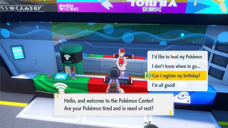 What happens when you register your Birthday in Pokémon Scarlet ...