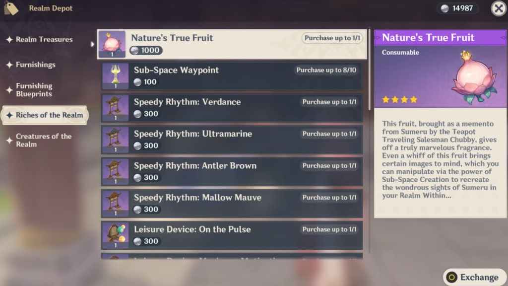 How to unlock the Sumeru-themed Realm Layout in the Serenitea Pot in ...