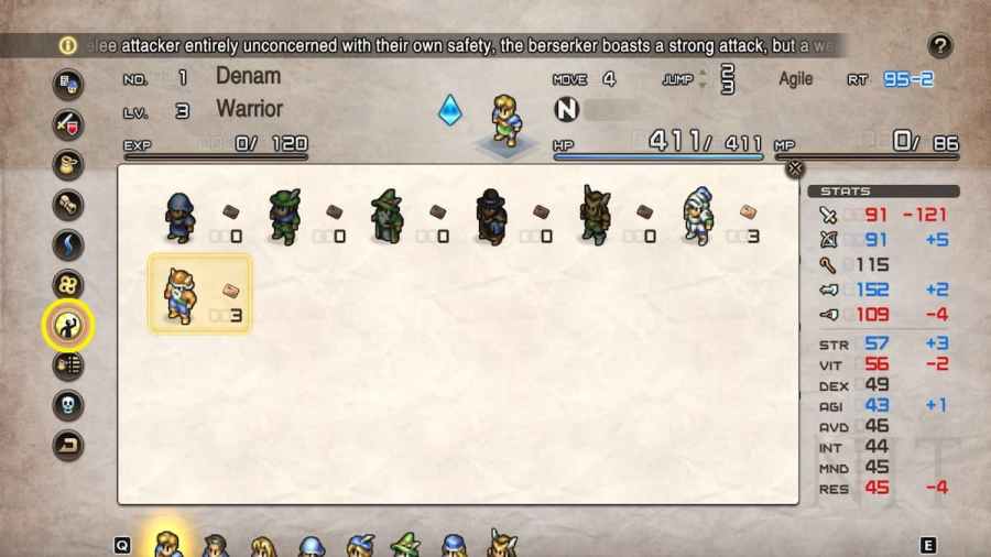 How to unlock class change in Tactics Ogre Reborn | Pro Game Guides