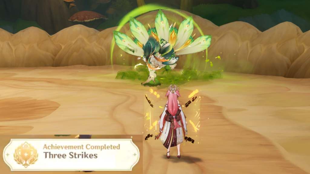 How to get the Three Strikes Sumeru Hidden Achievement in Genshin ...