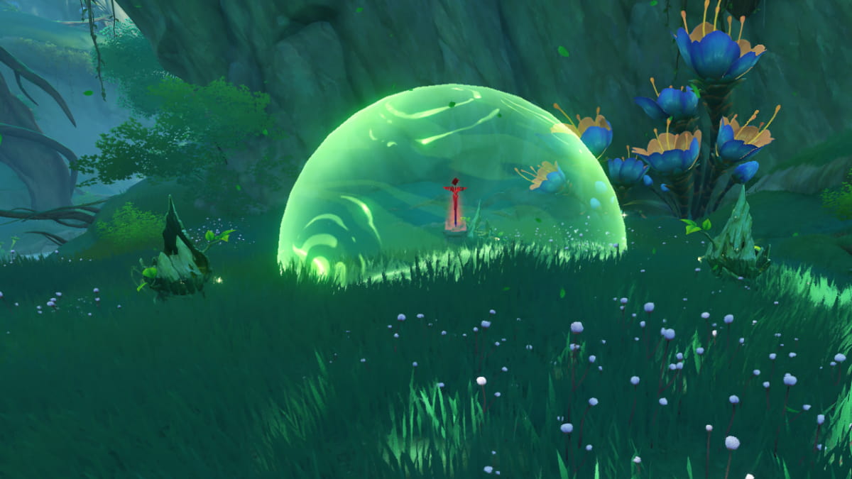 How to unlock the Time Trial Challenge inside Dendro Barrier in Apam ...