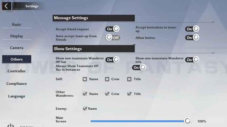 Tower of Fantasy Best Settings Guide - Graphics, Audio, and Gameplay ...