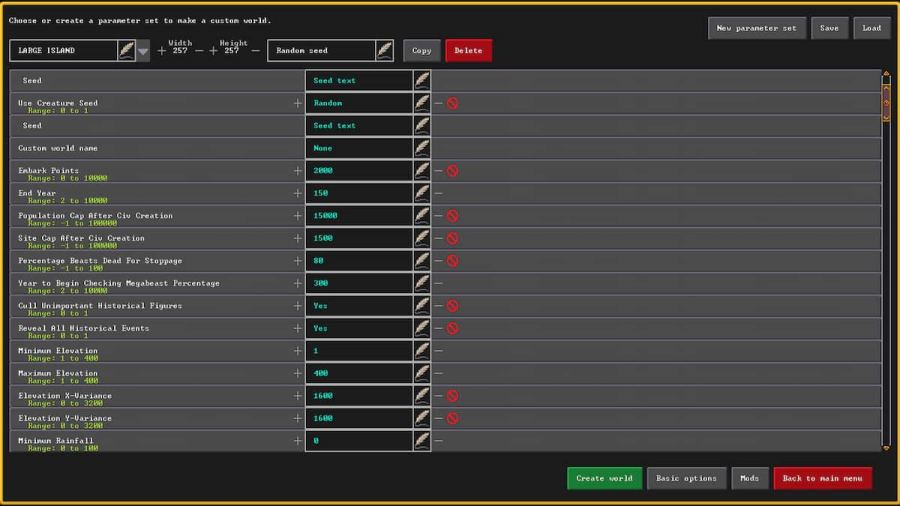 Best Dwarf Fortress world generation settings | Pro Game Guides