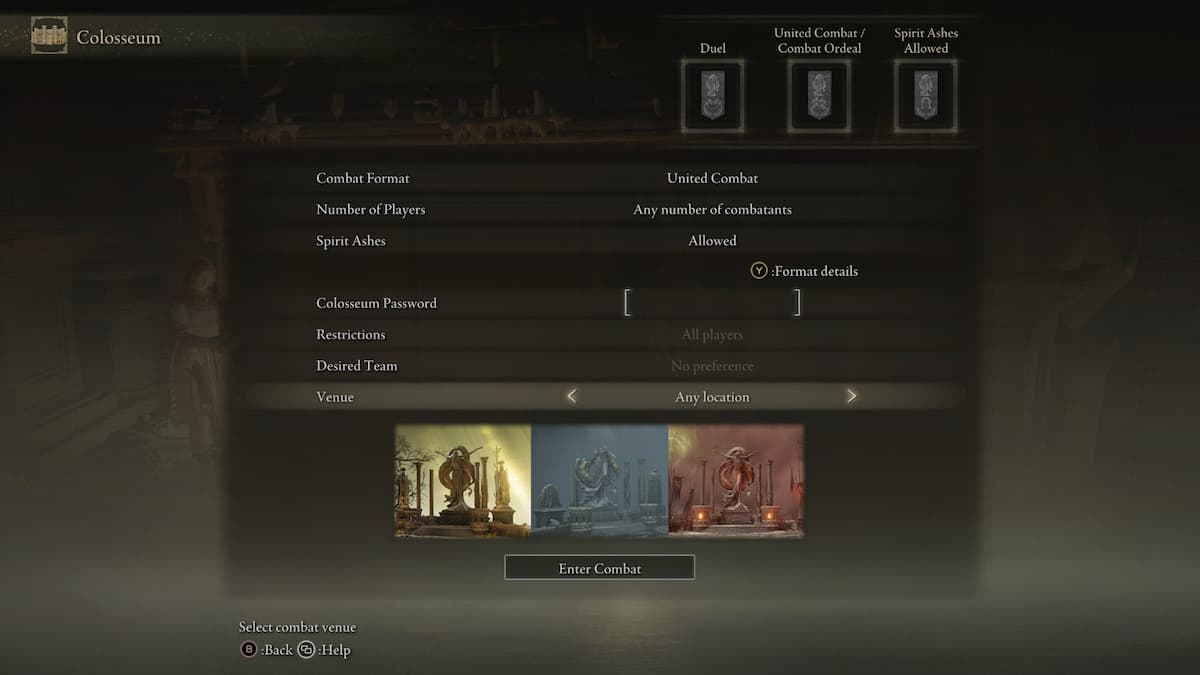 Each Combat Format explained in Elden Ring colosseums update | Pro Game ...
