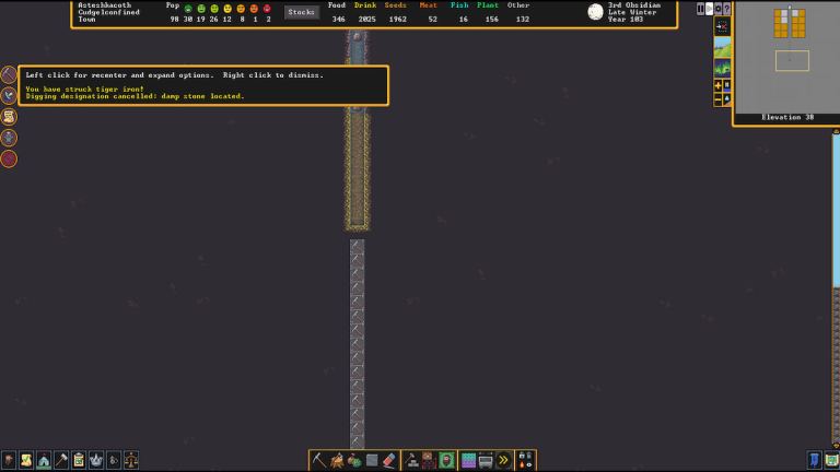 All Digging designation cancelled messages in Dwarf Fortress and what ...