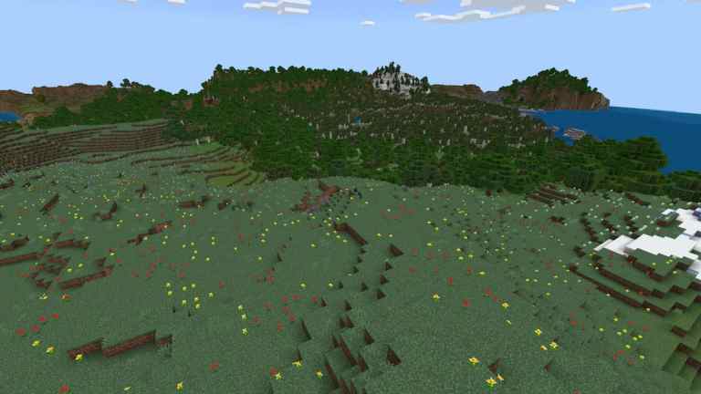 10 Best Minecraft Meadow Mountain Seeds (November 2023)