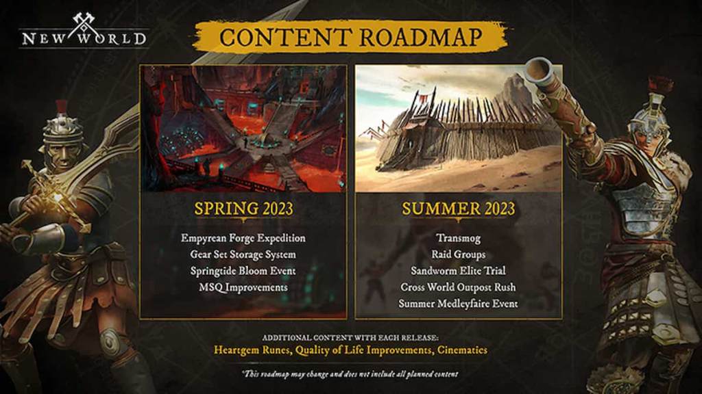 New World December 2022 roadmap — Winter festival, territory changes ...