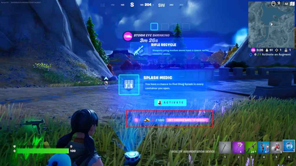How to activate a Reality Augment in Fortnite | Pro Game Guides