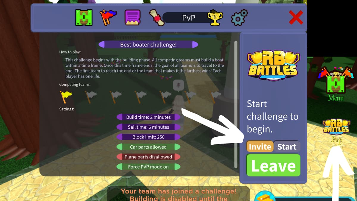 How to get the RB Battles Challenge badge in Build A Boat For Treasure – Roblox | Pro Game Guides