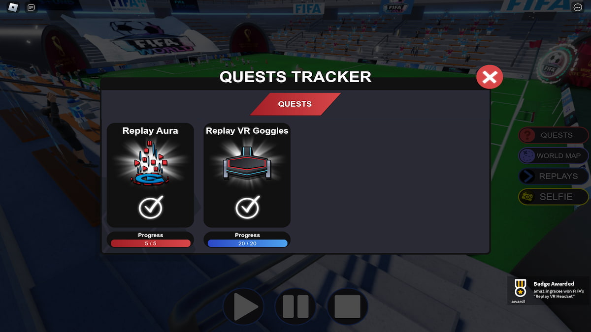 How to get the free Replay Aura and Replay VR Headset avatar items in ...