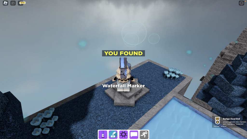 How to get the Waterfall Marker in Find the Markers - Roblox | Pro Game ...