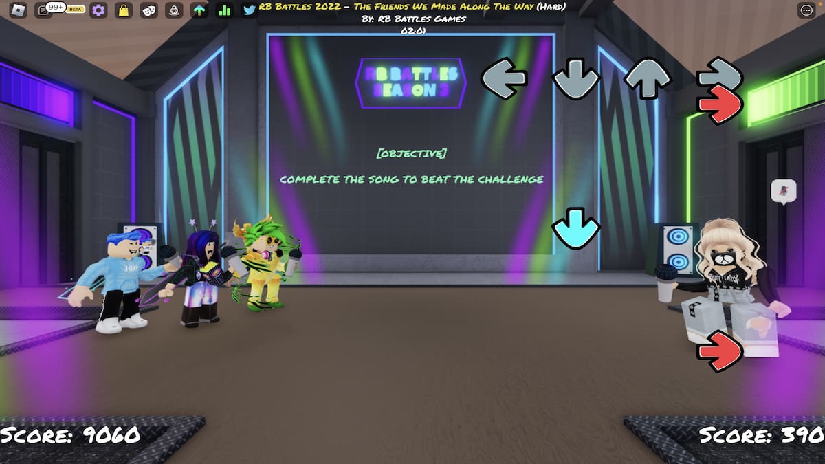 How to get the RB Battles Challenge badge in Funky Friday - Roblox ...