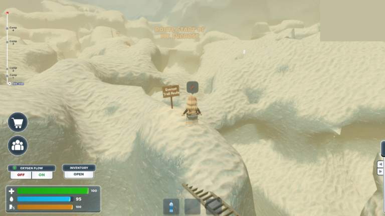 How to reach the summit in Mt. Everest Climbing Roleplay - Roblox | Pro ...