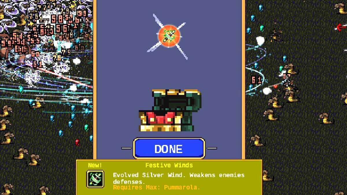 How to evolve the Silver Wind in Vampire Survivors: Legacy of the ...