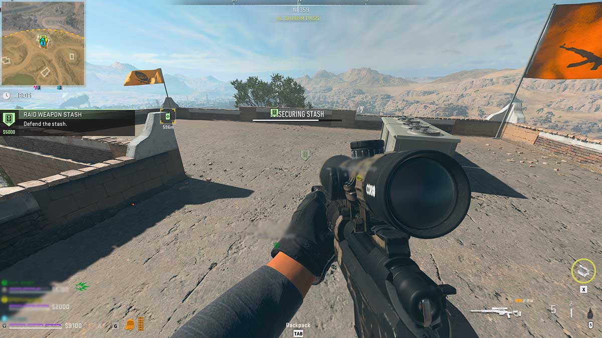 How to complete a Raid Weapon Stash contract without taking body damage ...