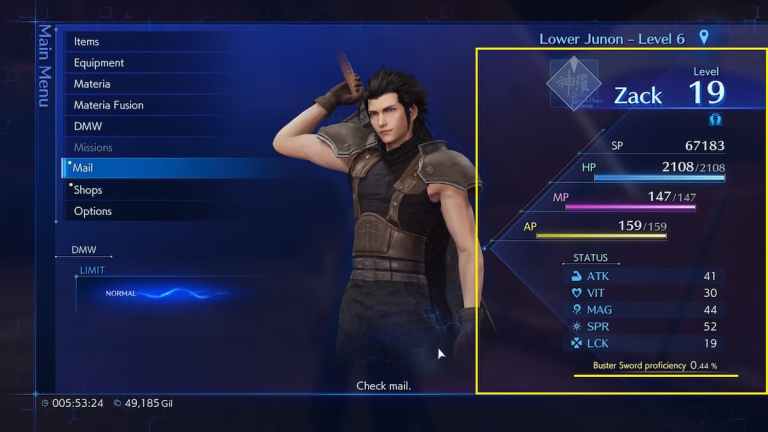 Crisis Core: Stats and Status Effects Explained | Pro Game Guides