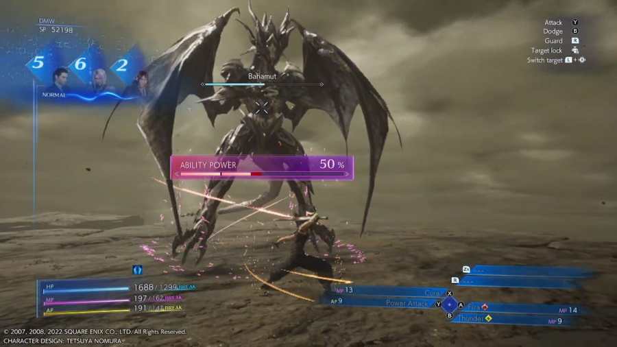 How to beat Bahamut in Crisis Core | Pro Game Guides