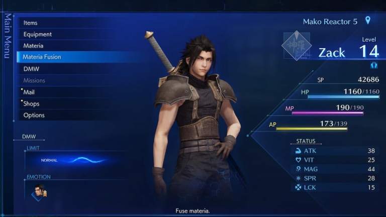 How to unlock more Materia slots in Crisis Core | Pro Game Guides