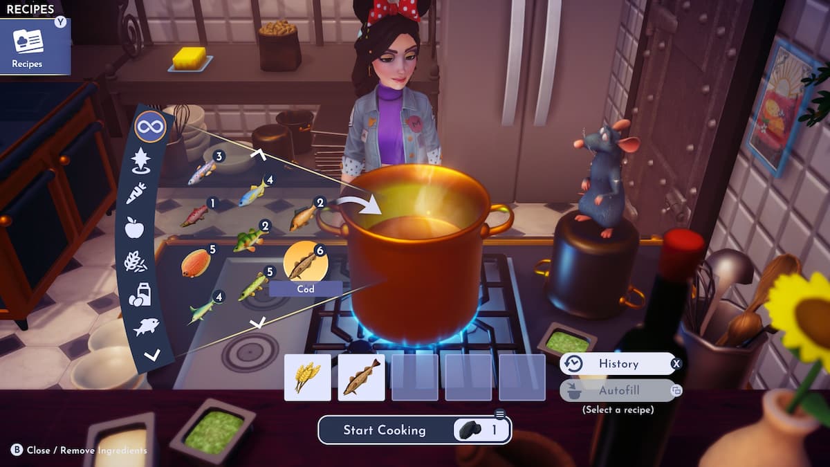 How to make Crispy Baked Cod in Disney Dreamlight Valley | Pro Game Guides