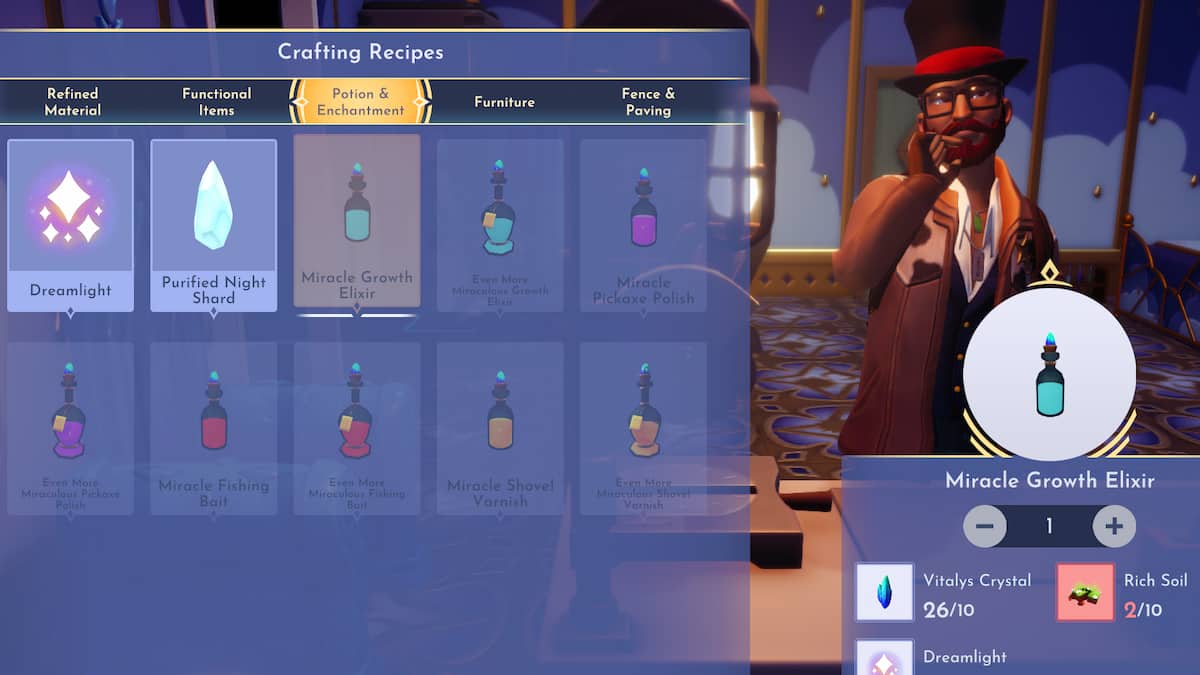 How to get the Miracle Growth Elixir in Disney Dreamlight Valley | Pro ...