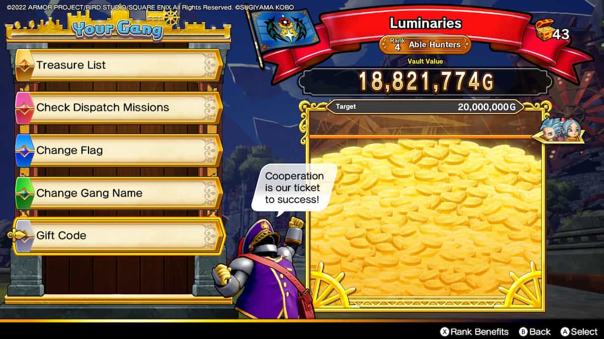 Dragon Quest Treasures Gift Codes | Pro Game Guides