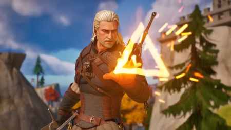 How to get the Geralt of Rivia Witcher skin in Fortnite Chapter 4 ...