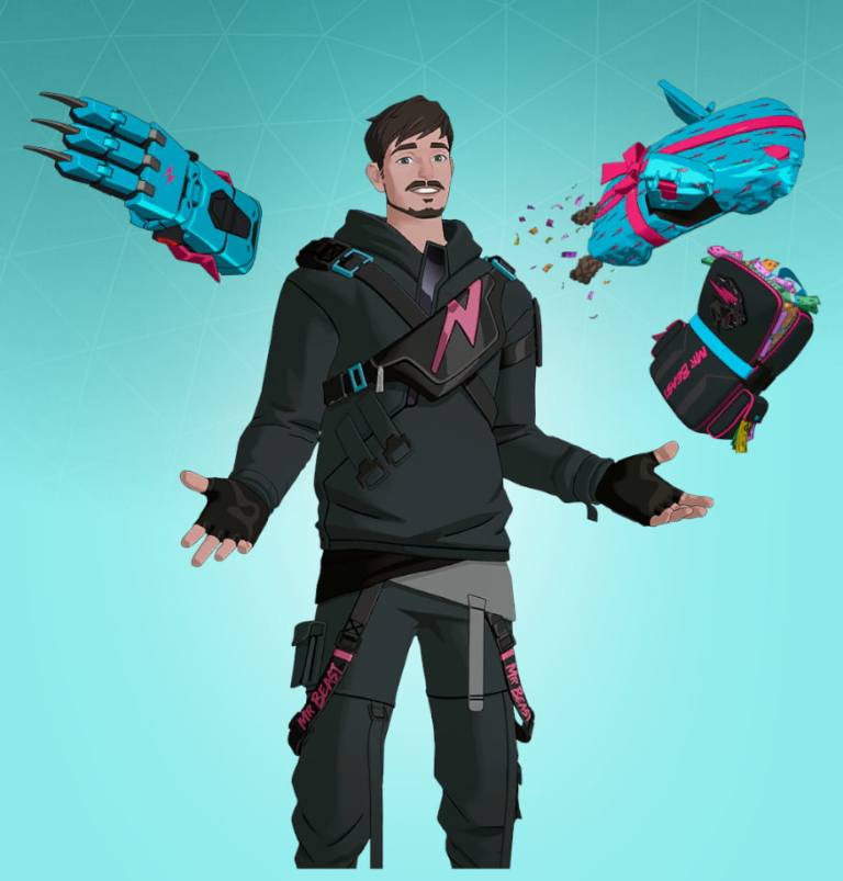 Fortnite MrBeast Skin - Character, PNG, Images - Pro Game Guides