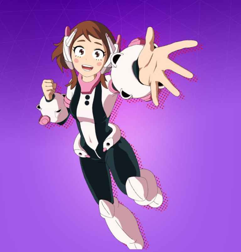 Fortnite Ochaco Uraraka Skin - Character, PNG, Images - Pro Game Guides