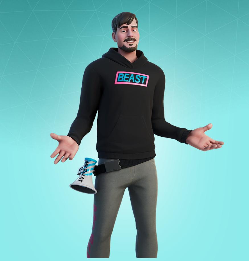 Fortnite MrBeast Skin - Character, PNG, Images - Pro Game Guides