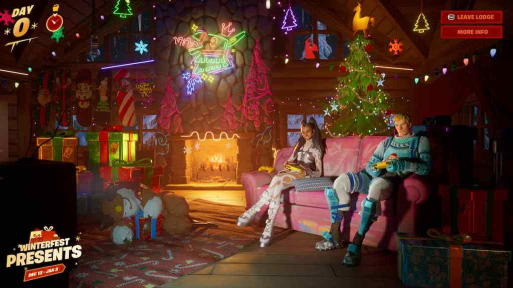 Everything included in the Fortnite Winterfest Christmas 2022 event ...