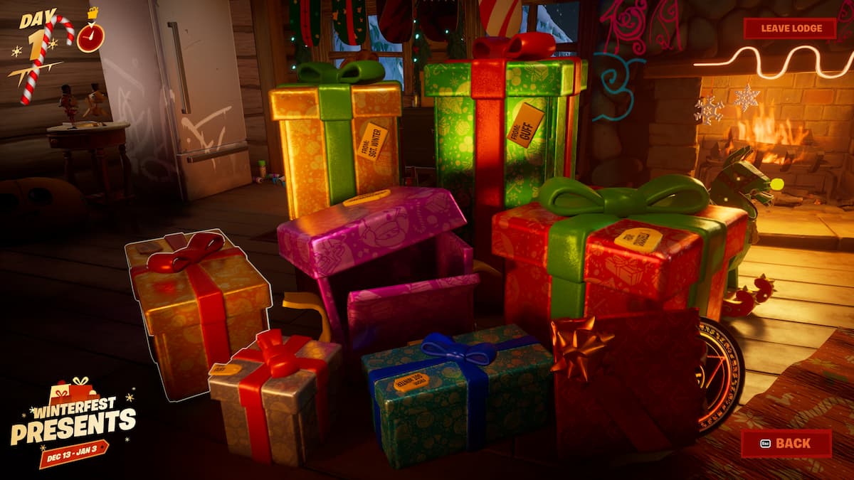 Everything included in the Fortnite Winterfest Christmas 2022 event ...
