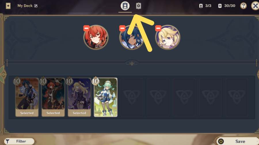 How to change your deck in Genshin Impact Genius Invokation TCG | Pro ...