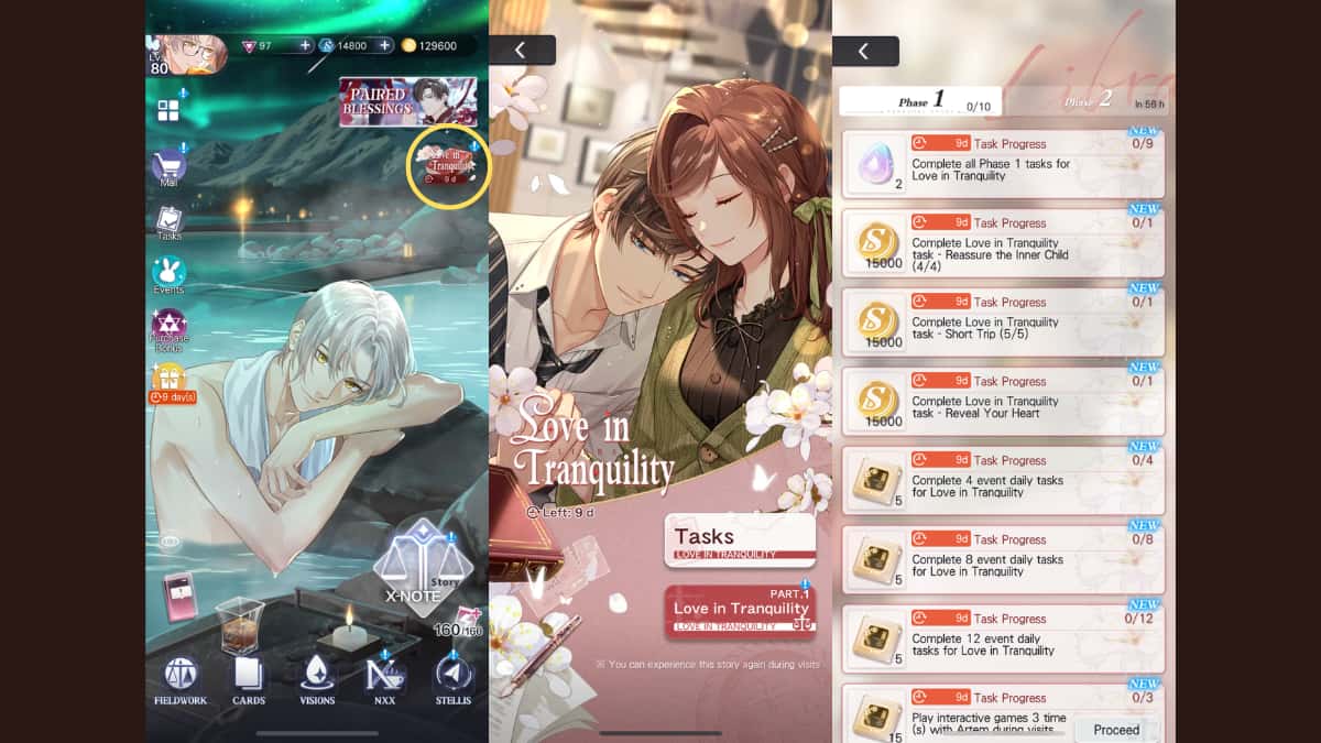 Tears of Themis Love in Tranquility event & banner guide – Artem Sweet Chapter | Pro Game Guides