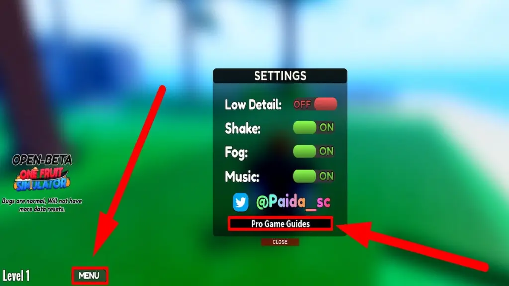 One Fruit Codes (November 2025) | Pro Game Guides