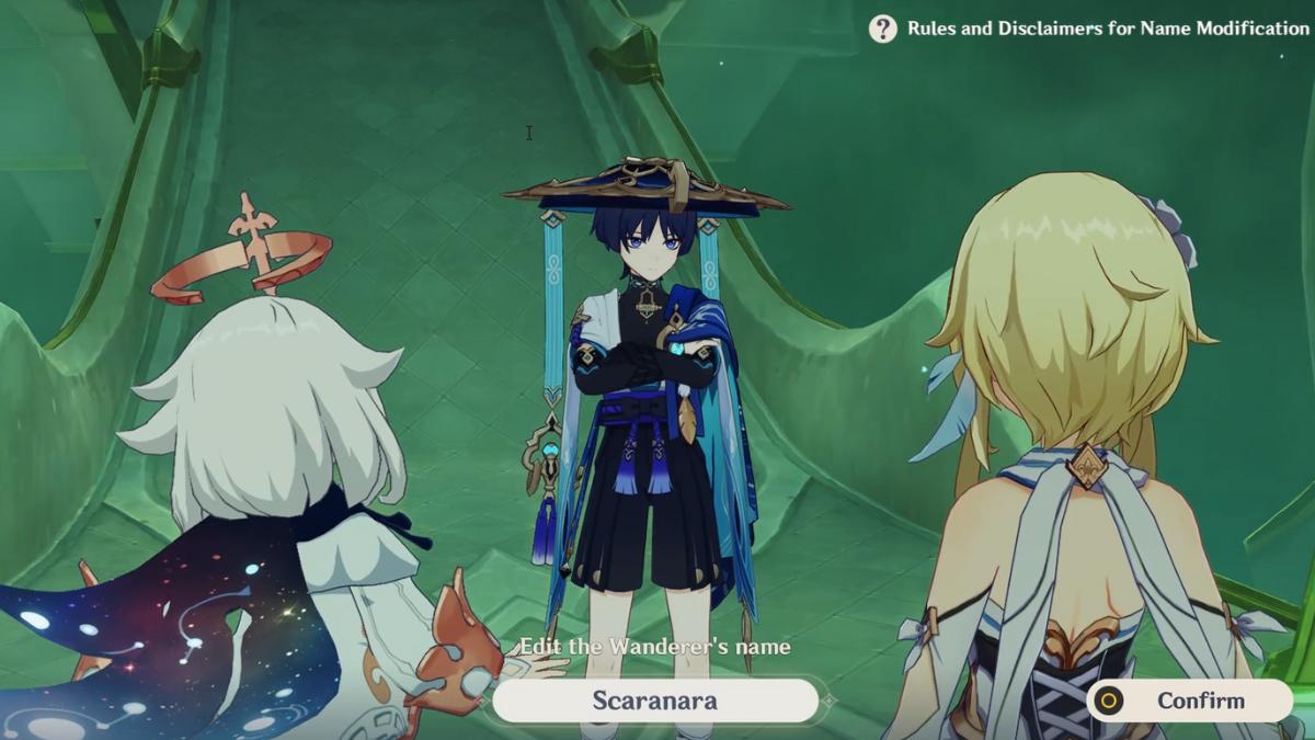 How to change your Scaramouche's name in Genshin Impact | Pro Game Guides