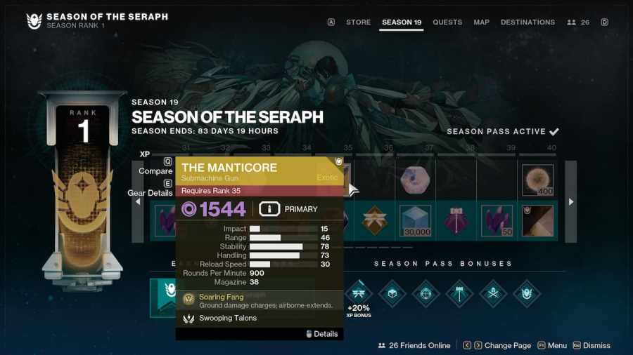 How to get The Manticore Exotic SMG in Destiny 2 | Pro Game Guides