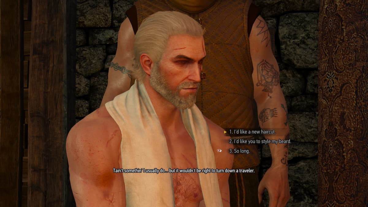 All Witcher 3 Barber Locations, Hair Styles, and Beard Styles | Pro ...