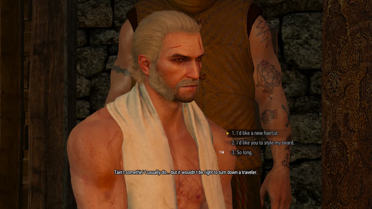 All Witcher 3 Barber Locations, Hair Styles, and Beard Styles | Pro ...