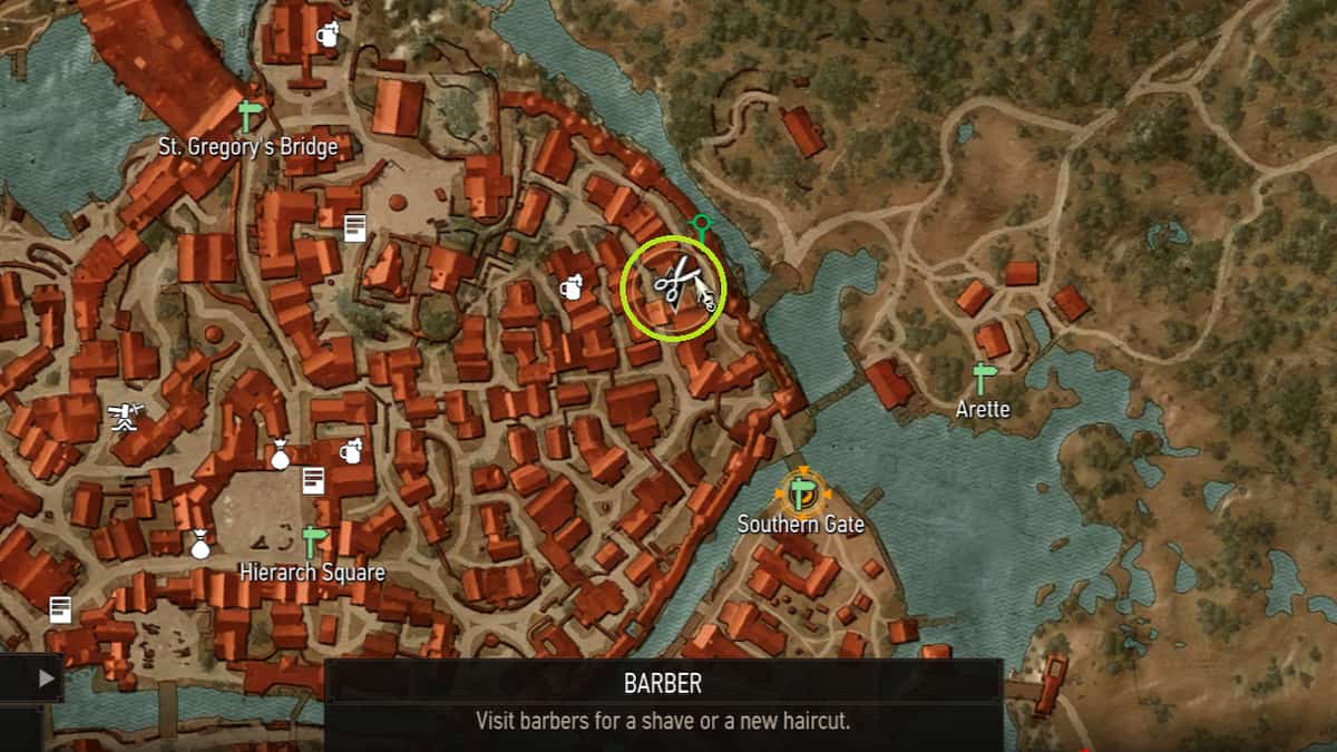 All Witcher 3 Barber Locations, Hair Styles, and Beard Styles - Pro ...
