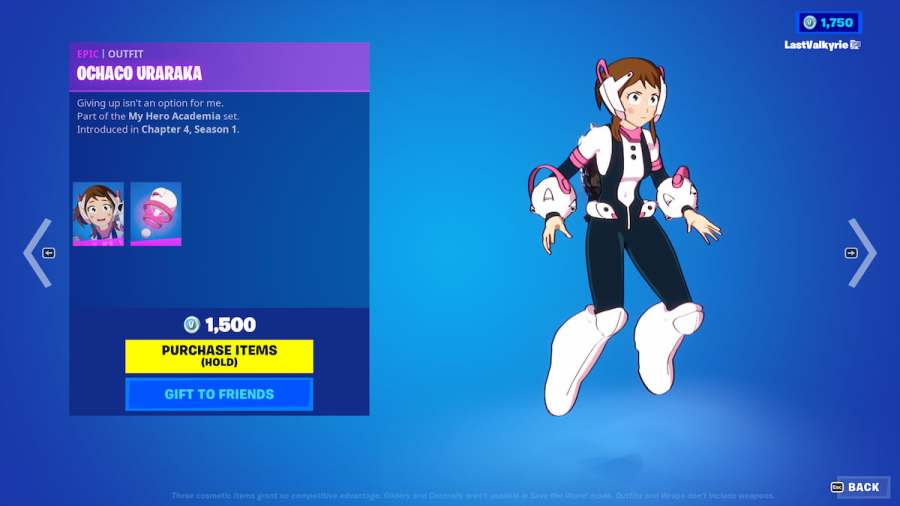 How to get the Uraraka skin in Fortnite | Pro Game Guides